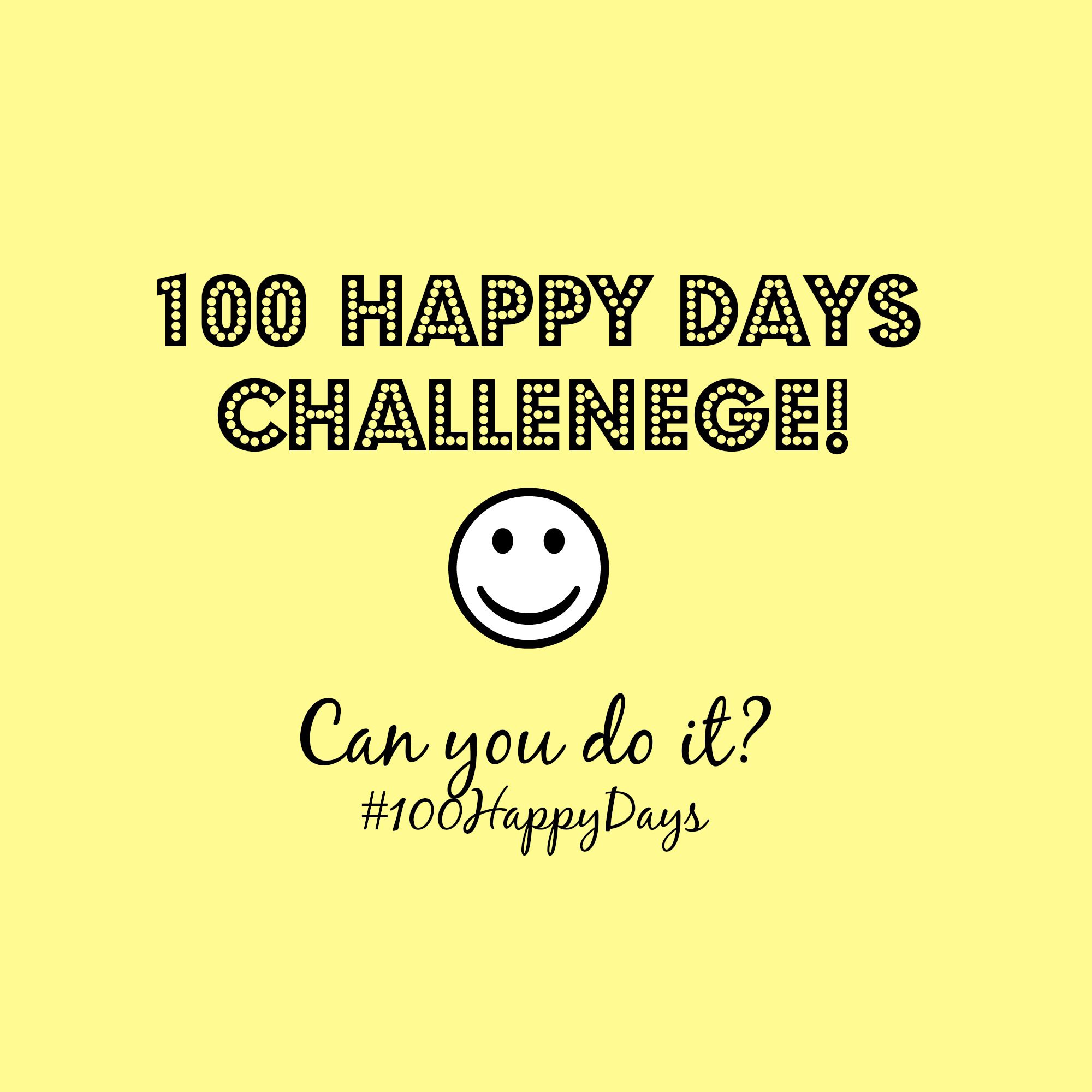 Can you be happy for 100 days? | Simply Stine