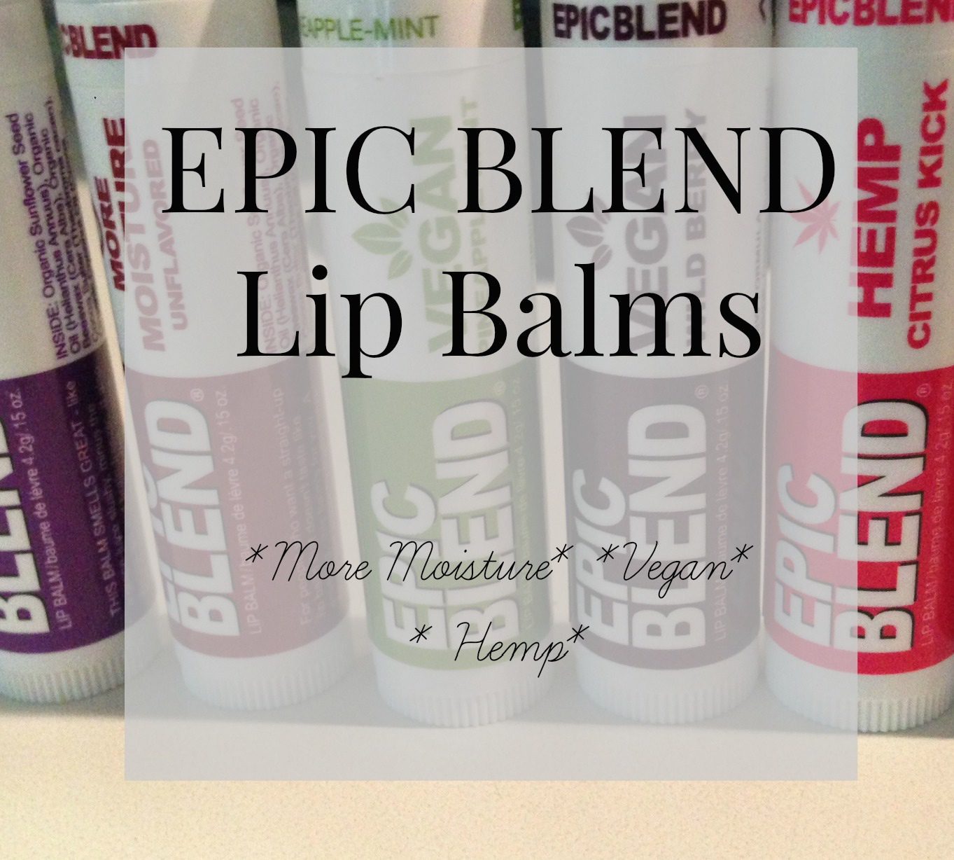 Epic Blend Lip Balm Review | Simply Stine