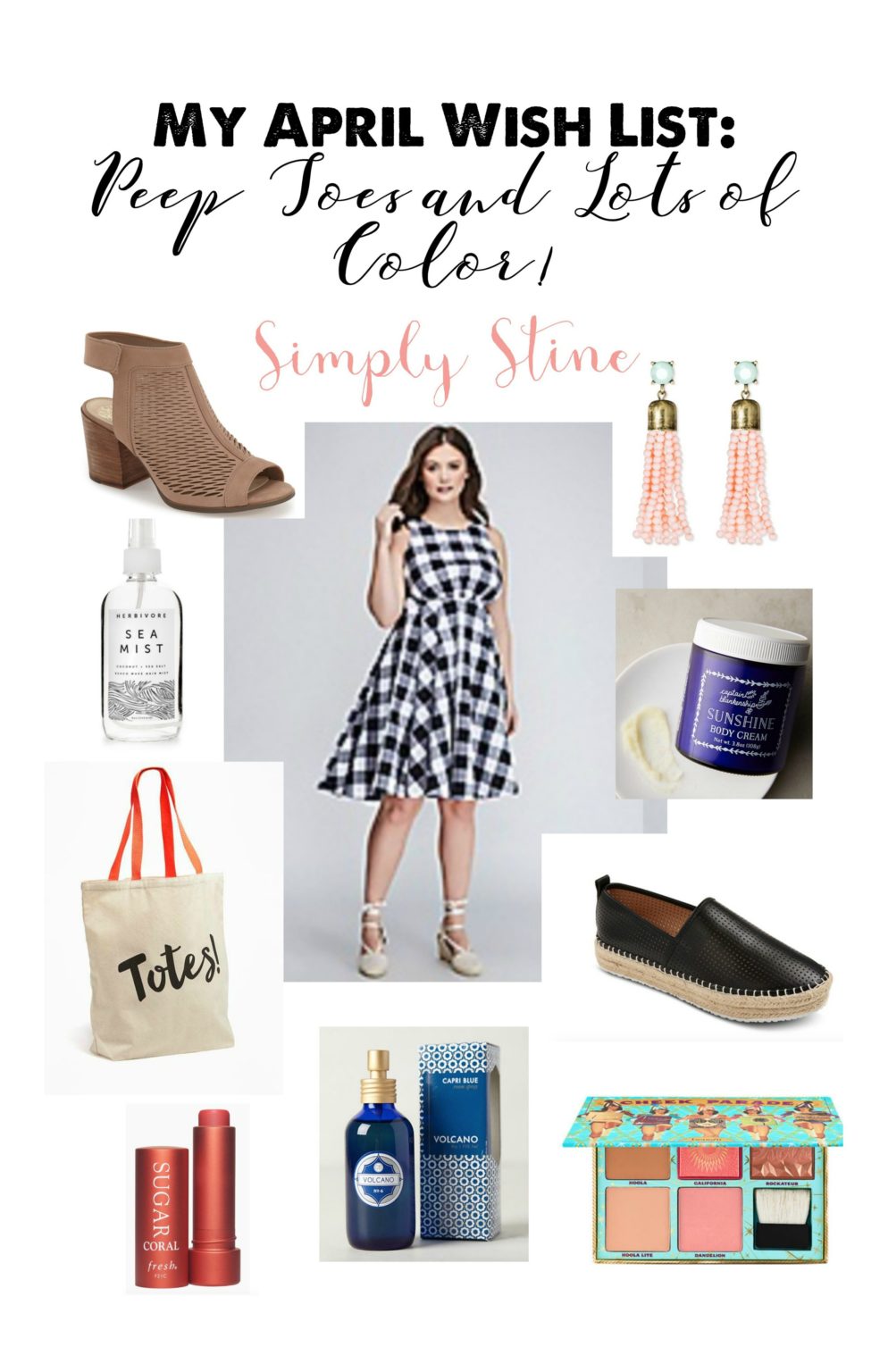 My April Wish List: Peep Toes and Lots of Color! | Simply Stine