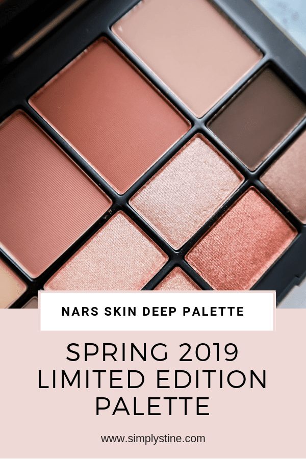 NARS SKIN DEEP EYESHADOW PALETTE : Simply Stine