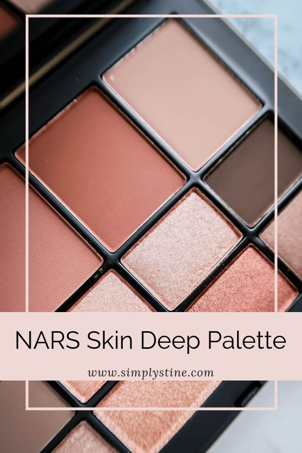 NARS SKIN DEEP EYESHADOW PALETTE : Simply Stine