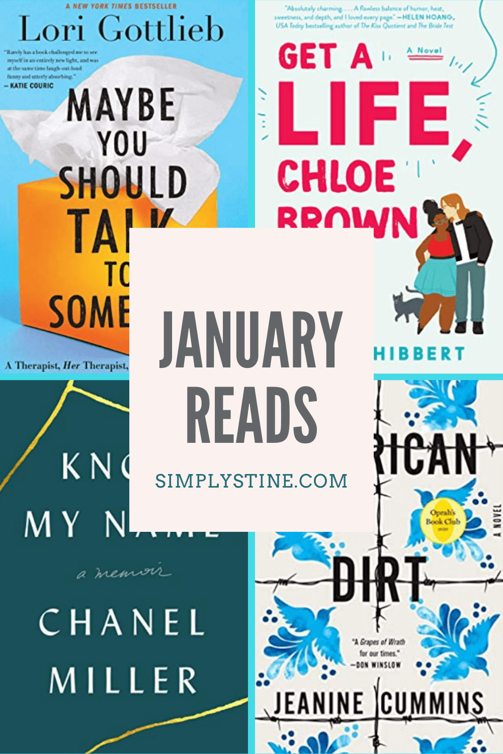 January 2020 Reading List | Simply Stine Lifestyle Blog