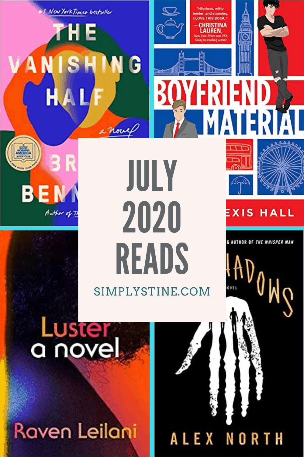 All The Books I Read In July : Simply Stine Southern Lifestyle Blogger