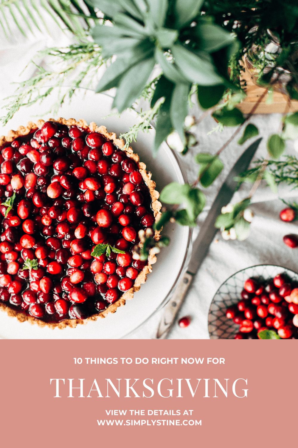 10 Smart Things To Do Right Now To Prep For Thanksgiving : Simply Stine