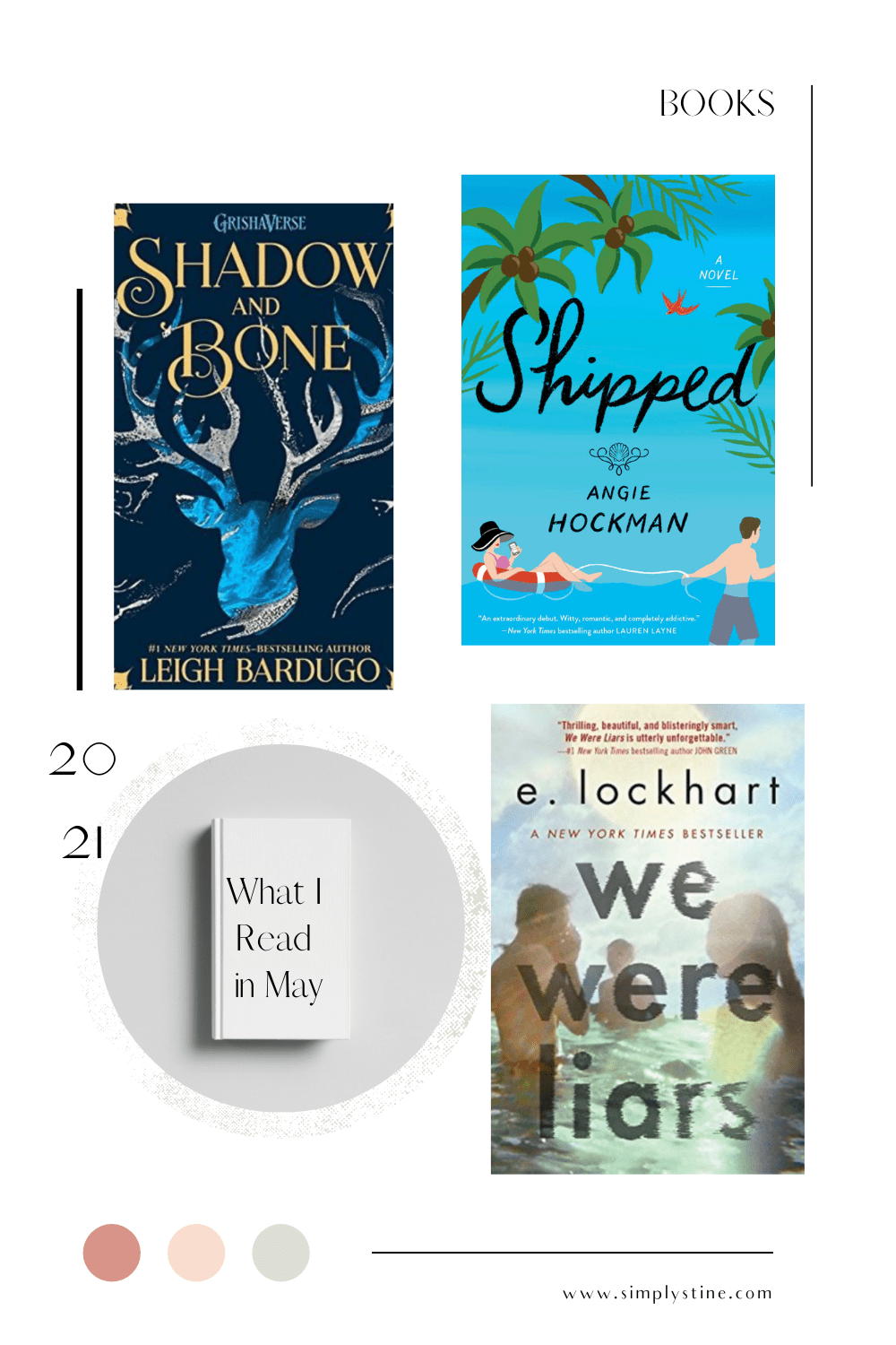 The Books I Read in May : Simply Stine Southern Lifestyle Blogger