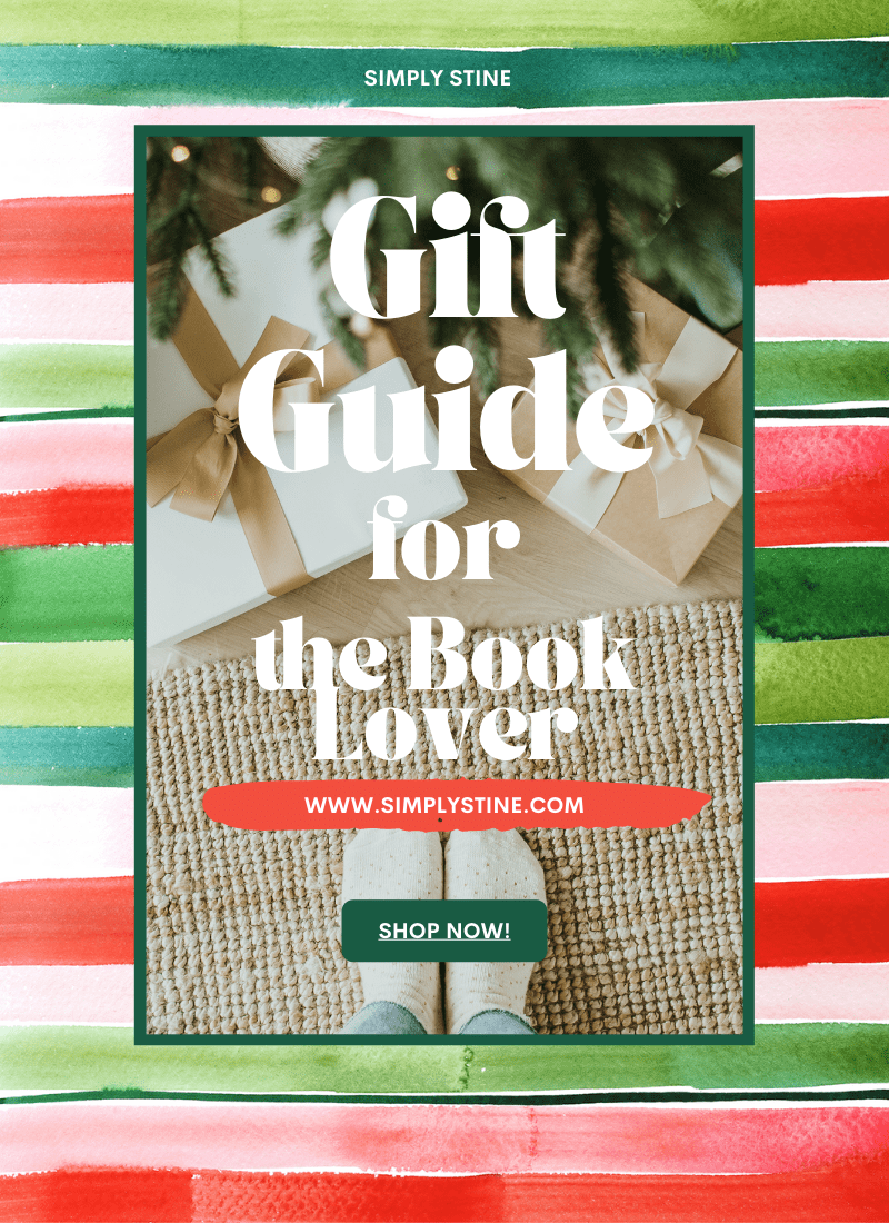 2021 Holiday Gift Guide for Book Lovers | Simply Stine