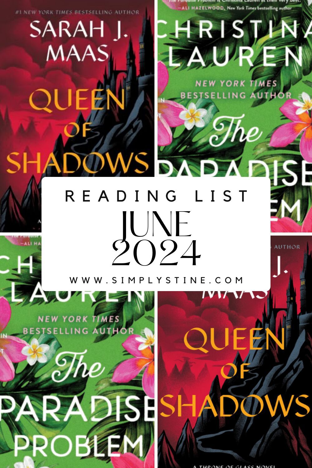 June 2024 Reading List | Simply Stine